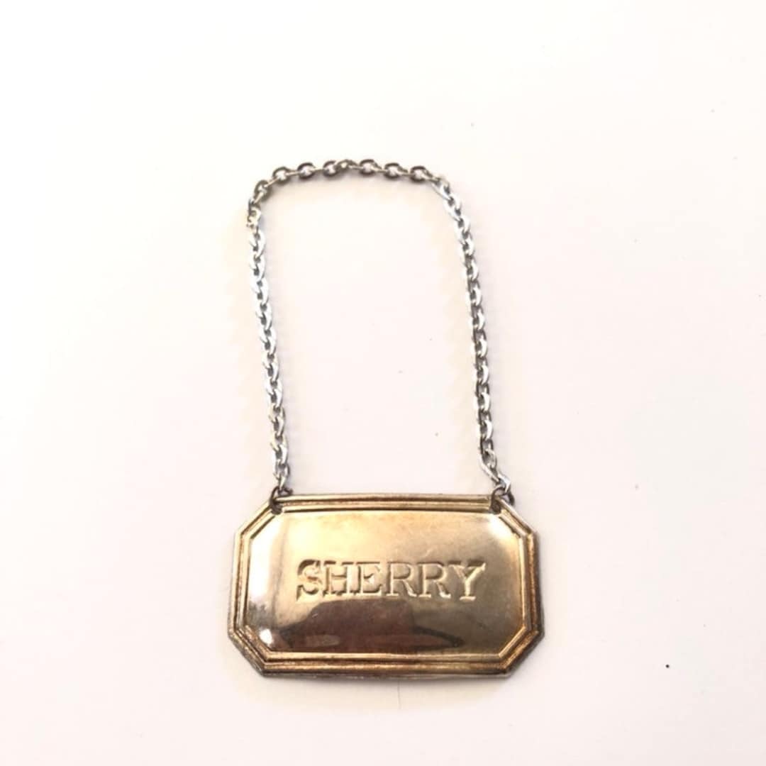 Sherry Decanter Label Bottle Ticket Vintage Mid Century - Etsy