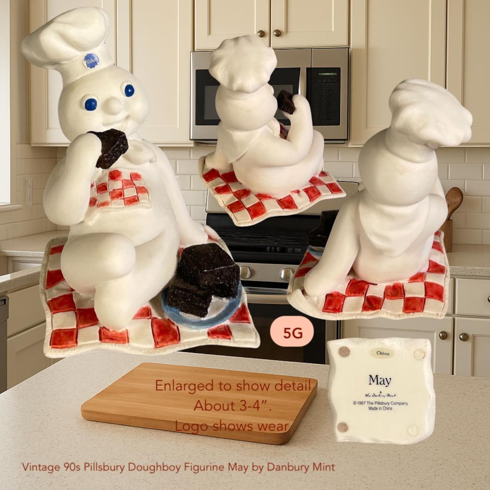 Vintage Pillsbury Doughboy Figurines, Plush, & Other Collectibles ...