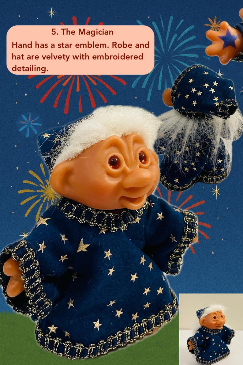 Y2K DAM Troll Doll Totally Troll Vintage Toys - Etsy