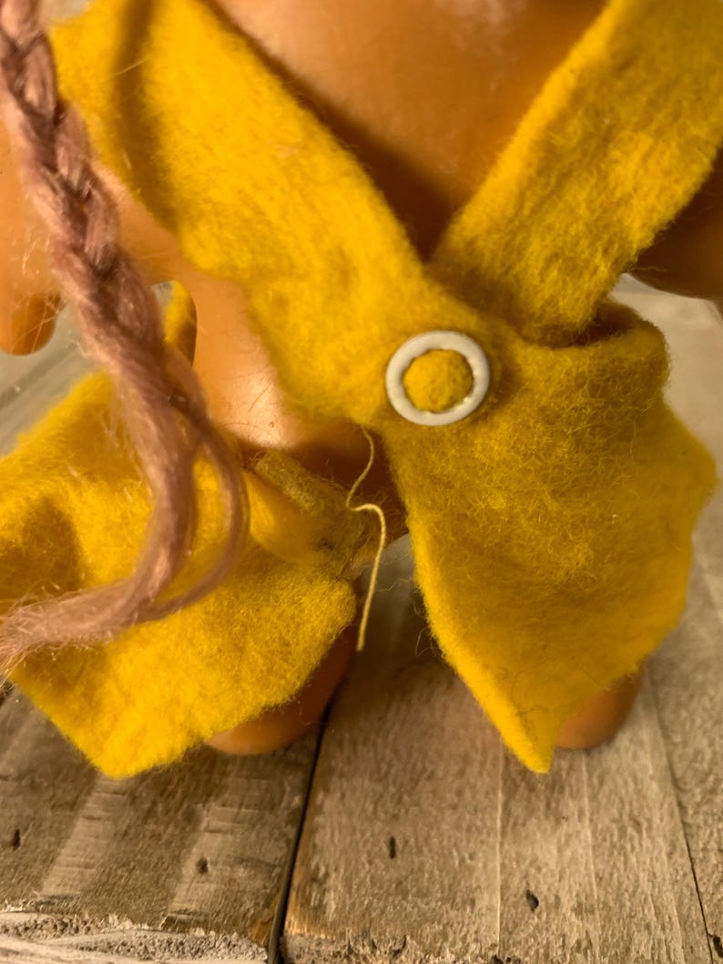 60s Troll Doll W/ Rare Braided Hair | Uneeda Wishnik Lucky Troll ...