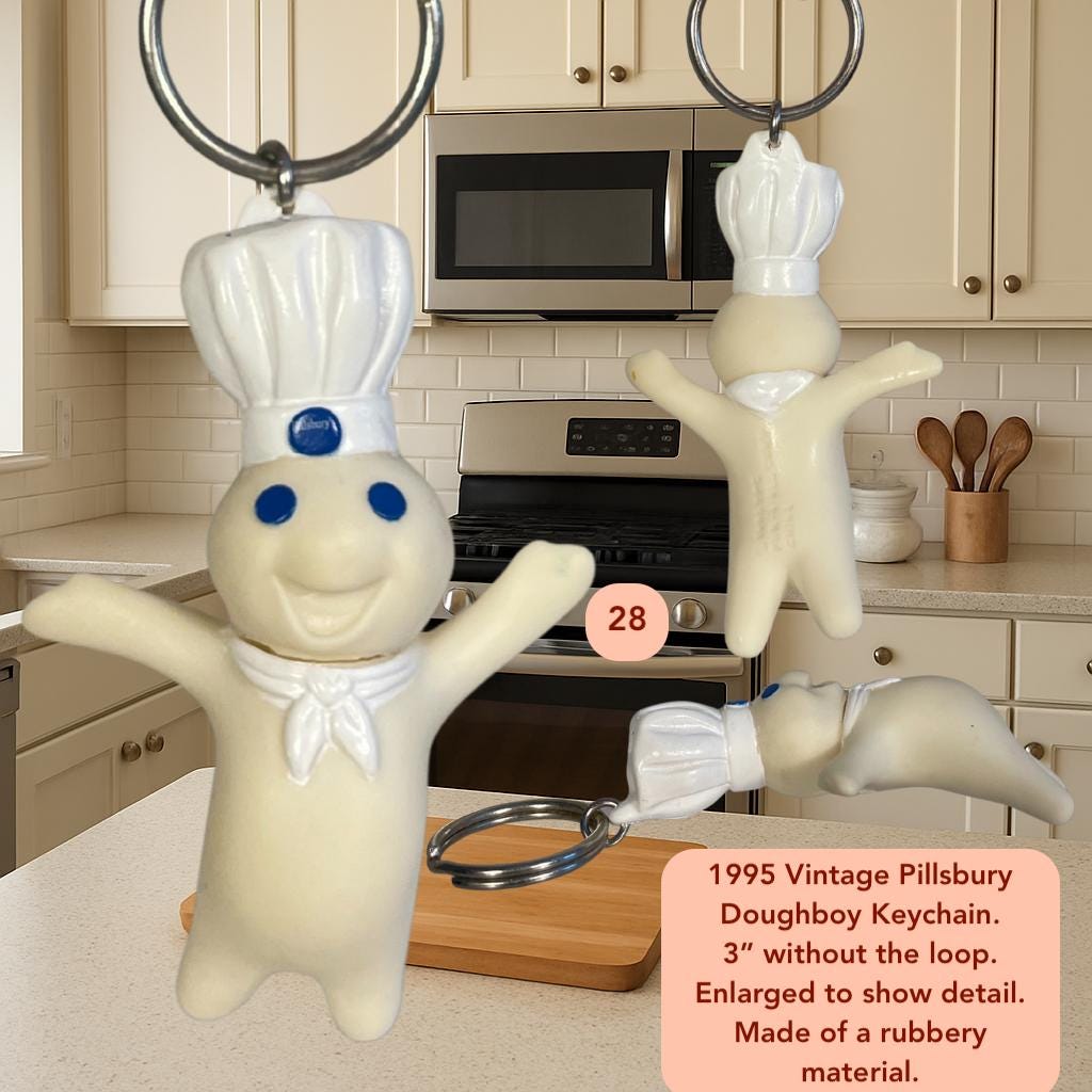 Vintage Pillsbury Doughboy Figurines, Plush, & Other Collectibles ...
