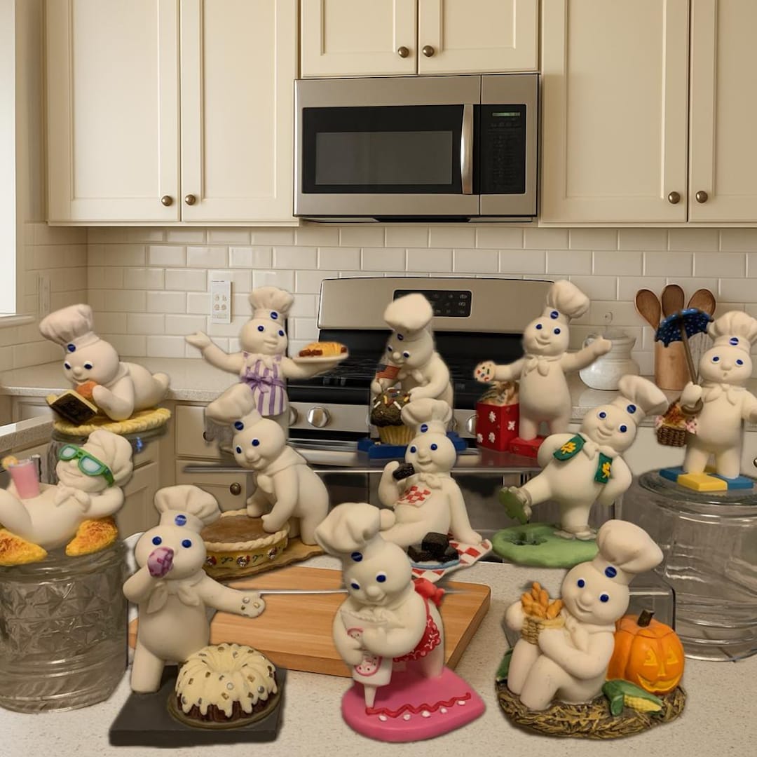 Vintage Pillsbury Doughboy Figurines, Plush, & Other Collectibles ...