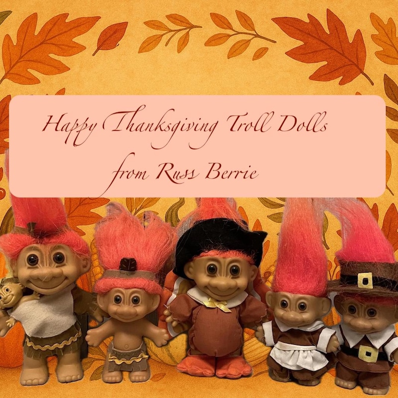 Russ Thanksgiving Trolls - Etsy