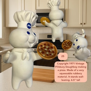 Vintage Pillsbury Doughboy Figurines, Plush, & Other Collectibles ...