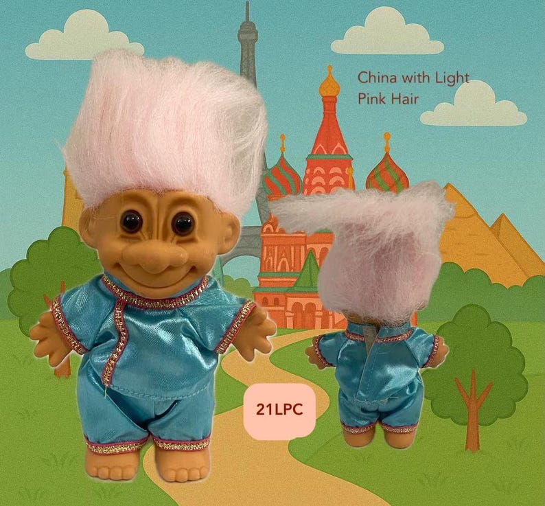 90s Troll Dolls - Travel Around the World With Russ | Vintage Toy Gifts ...