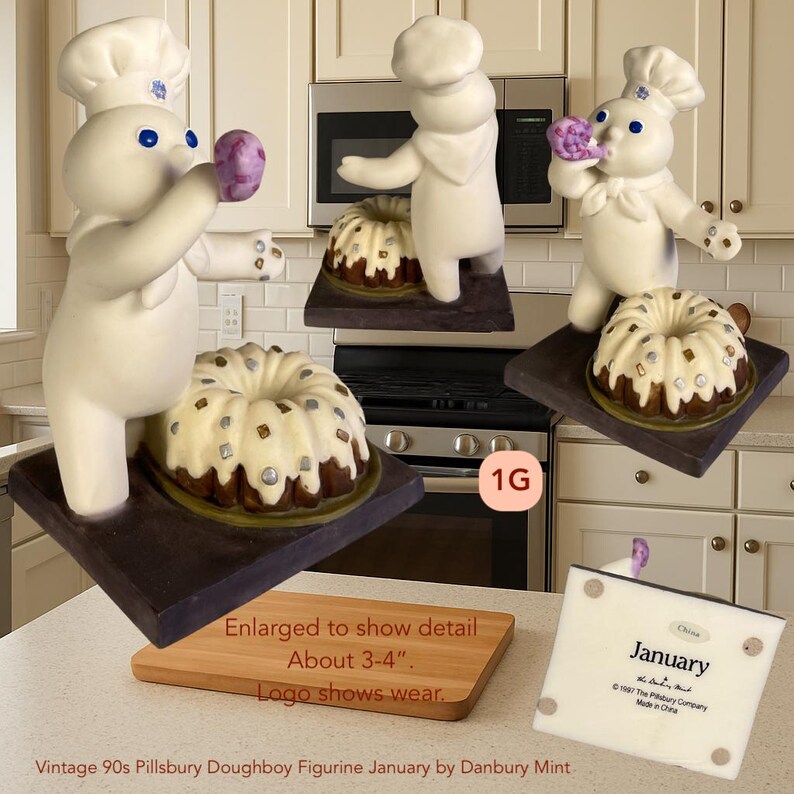 Vintage Pillsbury Doughboy Figurines, Plush, & Other Collectibles ...