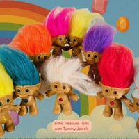 Set of 6 Mini Troll Dolls - Etsy