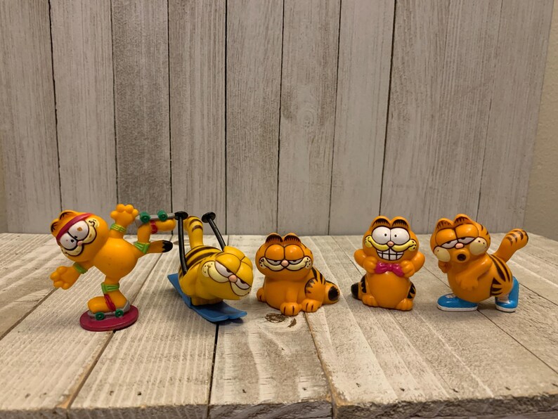 1981 Vintage Garfield Toy - Heavy Plastic 80s Toys | You Choose ...