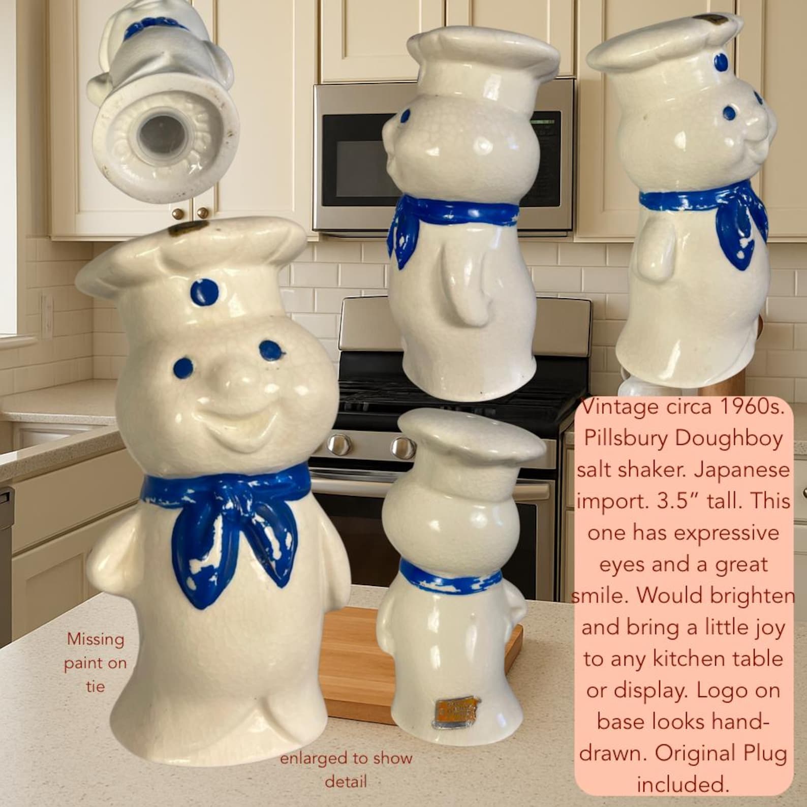 Vintage Pillsbury Doughboy Figurines, Plush, & Other Collectibles ...