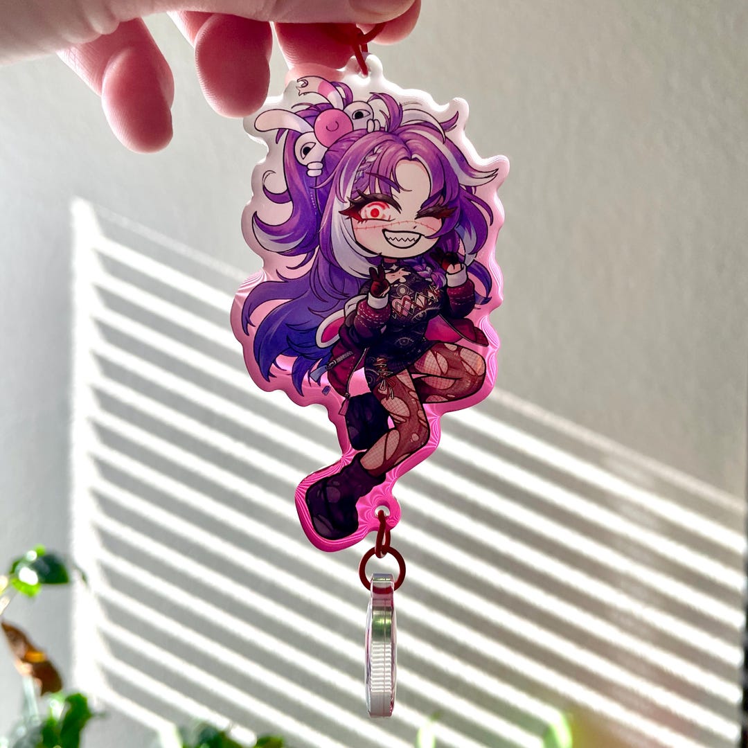 MICHI MOCHIEVEE 4" Acrylic Keychain - Etsy