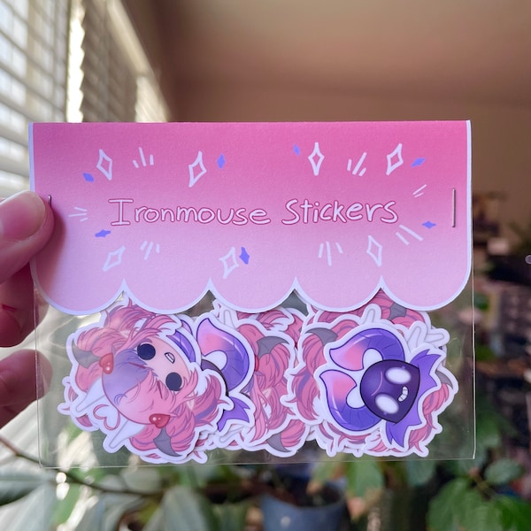 Ironmouse Stickers - Etsy