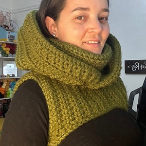 The Matrixx Hood Crochet Hood - Etsy