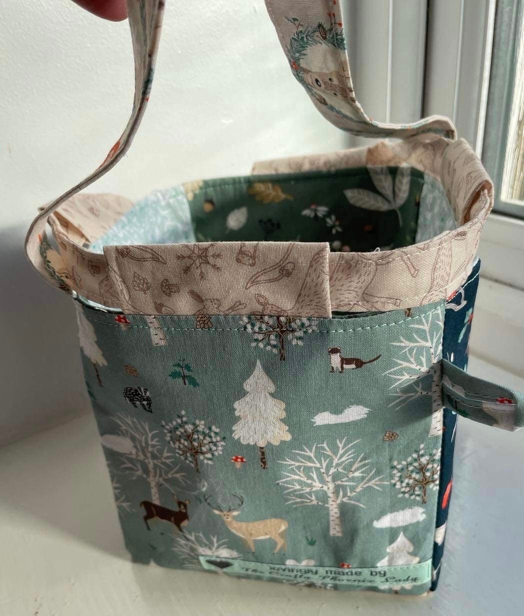A Woodland Animals Japanese Rice Bag - Etsy