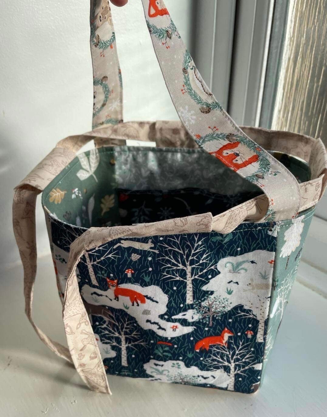 A Woodland Animals Japanese Rice Bag - Etsy