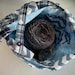 A Blue Patchwork Japanese Rice Bag With Some Upcycled Fabric - Etsy