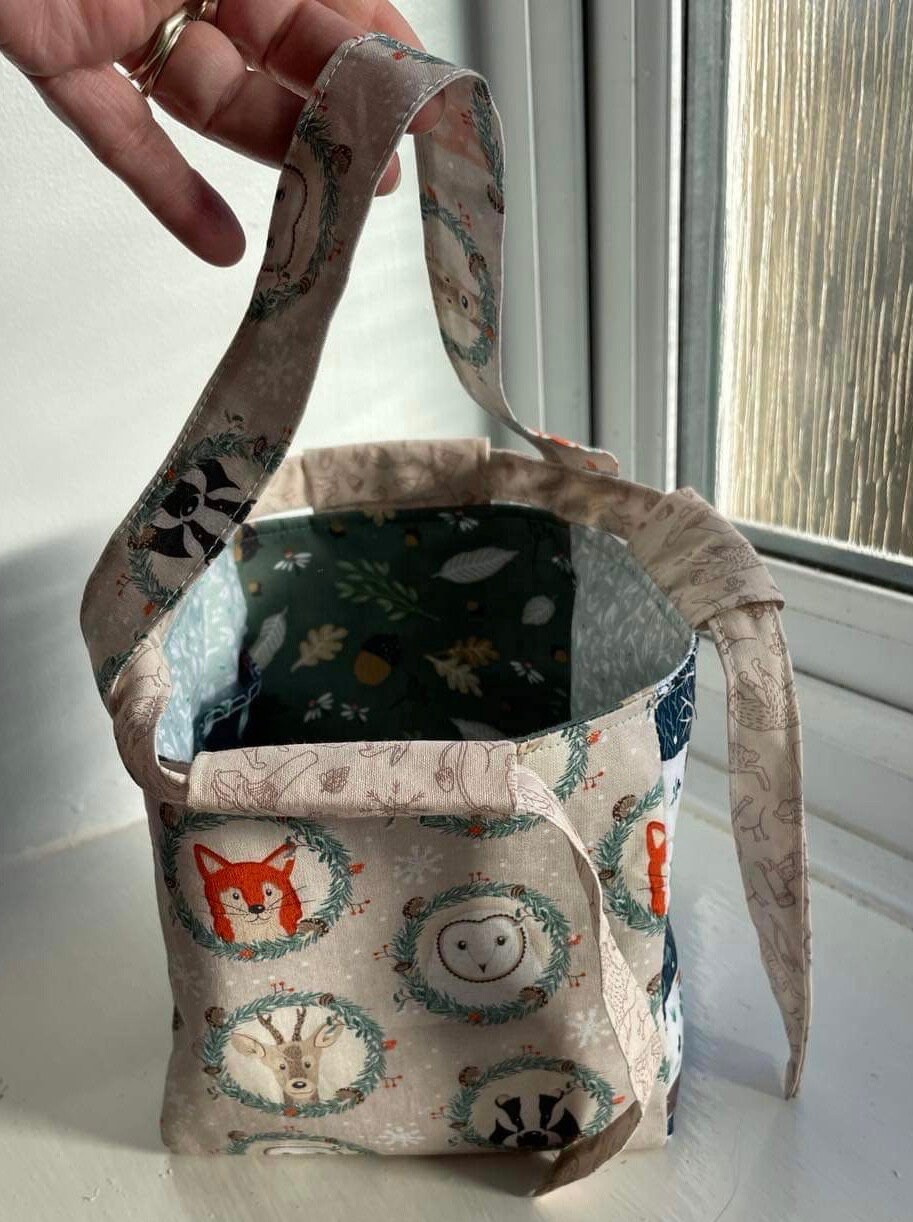 A Woodland Animals Japanese Rice Bag - Etsy