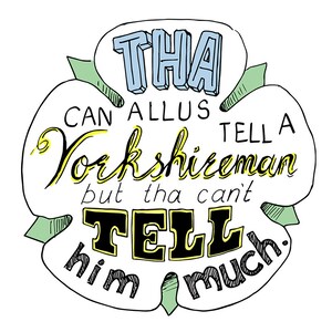 Yorkshire Rose Motto T-shirt - Etsy