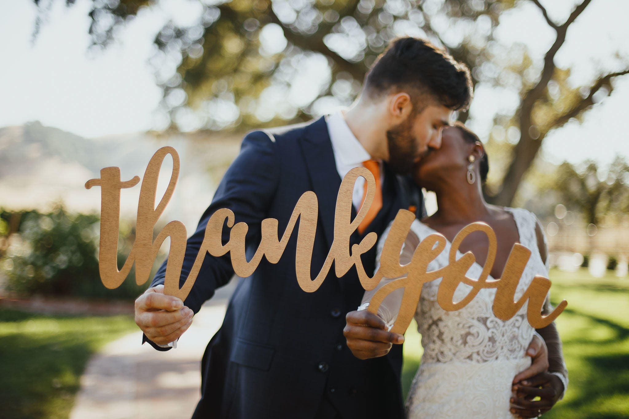 Thank You Sign DIY, Wedding Photo Props for Thank You Cards, Thank You ...
