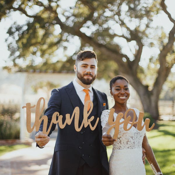 Thank You Photo Prop - Etsy