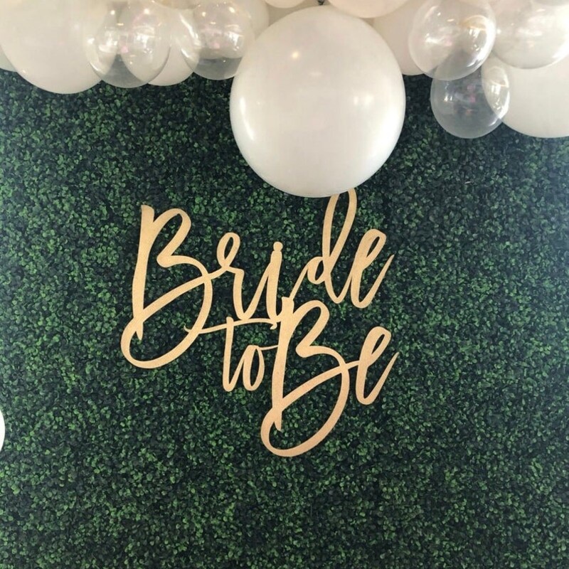 Bride to Be Wood Sign - Etsy