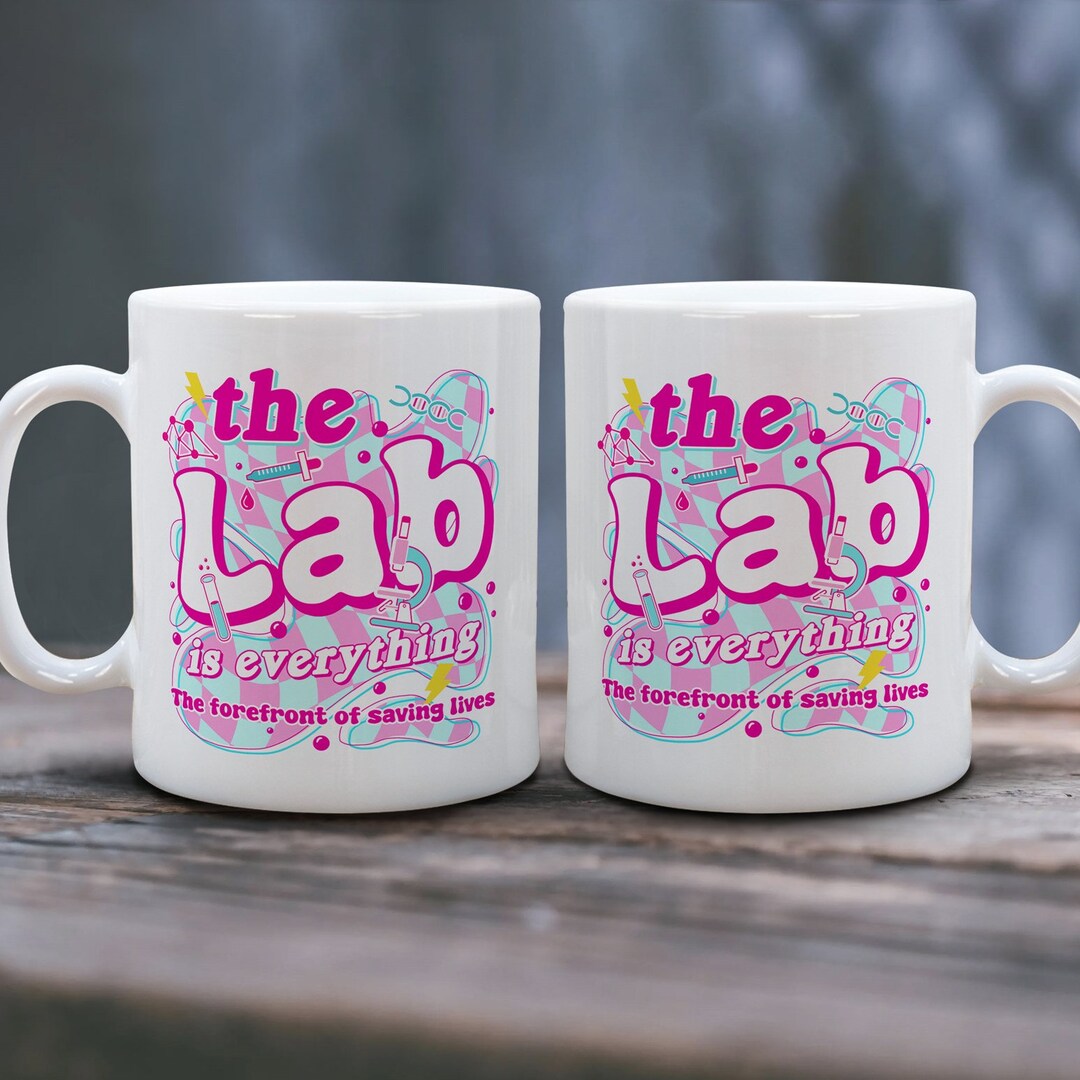 Retro Pink Lab Week 2024 Mug, Medical Lab Science Mug, Laboratory Mug ...
