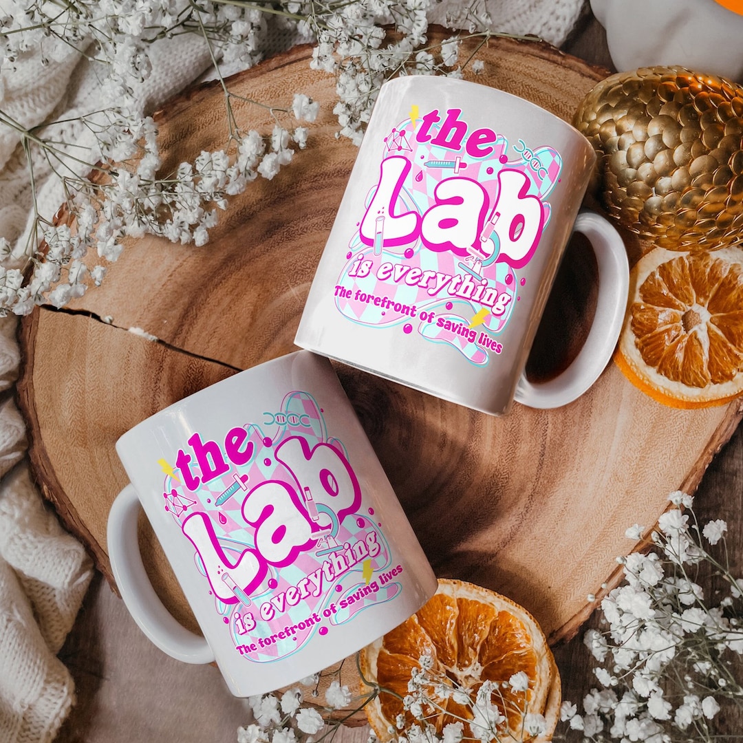 Retro Pink Lab Week 2024 Mug Medical Lab Science Mug Medical Laboratory ...