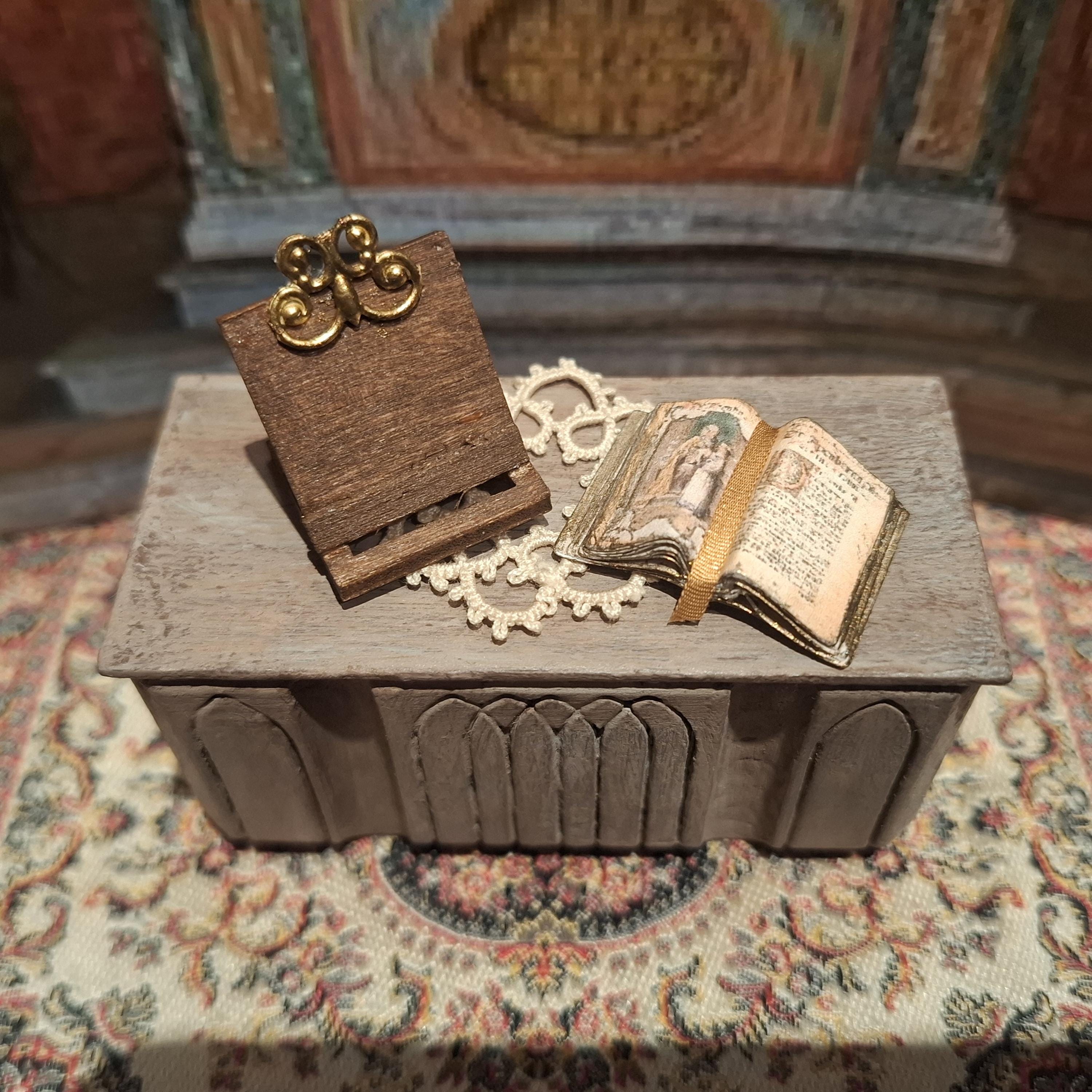 Dollhouse Altar, Miniature Religious Objects, 1:24 Scale - Etsy