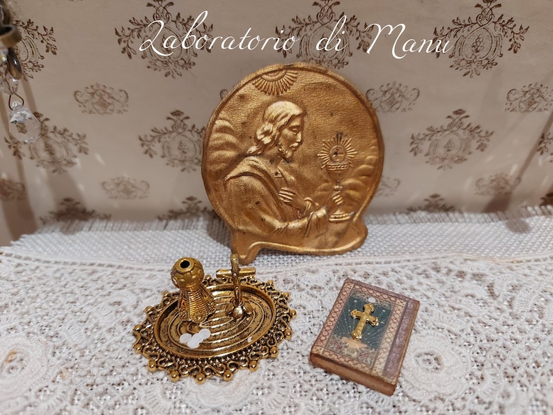 Dollhouse Religious, Miniature Altar Piece Objects, 1:12 Scale - Etsy