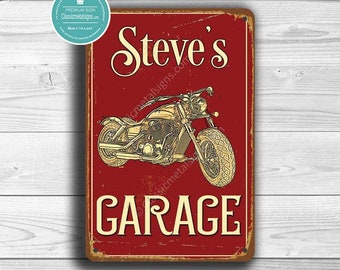 MOTORCYCLE SIGN Motorcycle Shop Sign Vintage style | Etsy