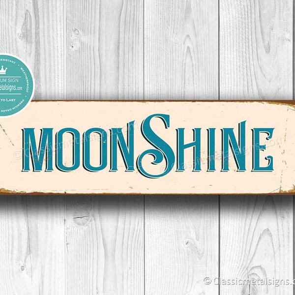Moonshine Sign - Etsy