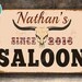 CUSTOM SALOON SIGN, Customizable Saloon Signs, Vintage Style Saloon ...