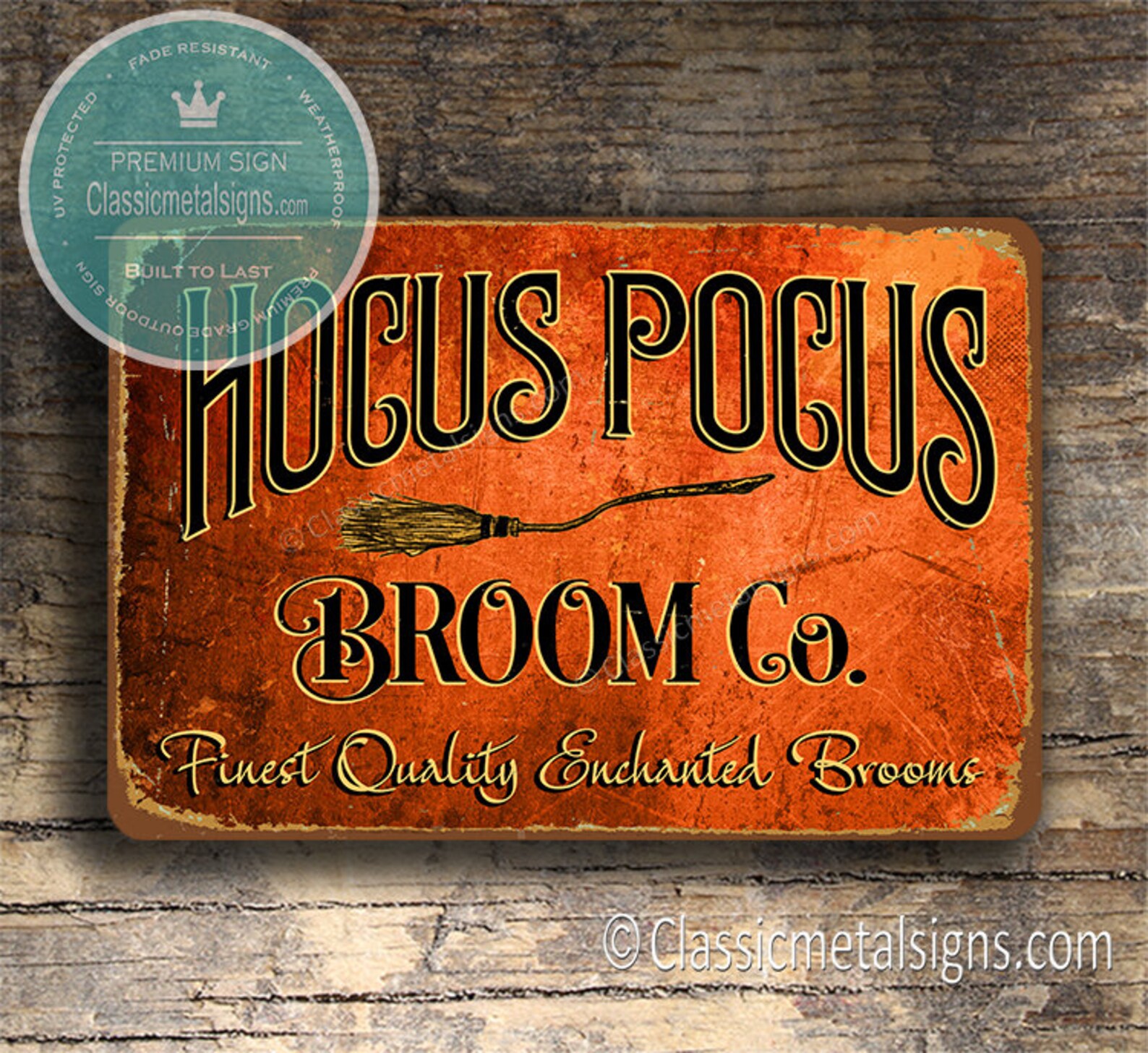 HOCUS POCUS SIGN Halloween signs Vintage style Hocus Pocus | Etsy