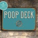 POOP DECK SIGN, Nursery Decor, Nursery Poop Deck, Nursery, Nautical ...