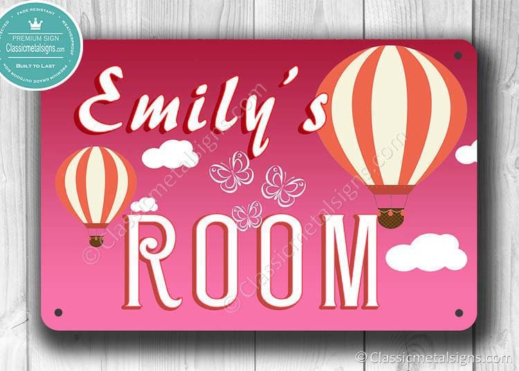 CUSTOM GIRLS ROOM sign Personalized Girls Room Sign | Etsy
