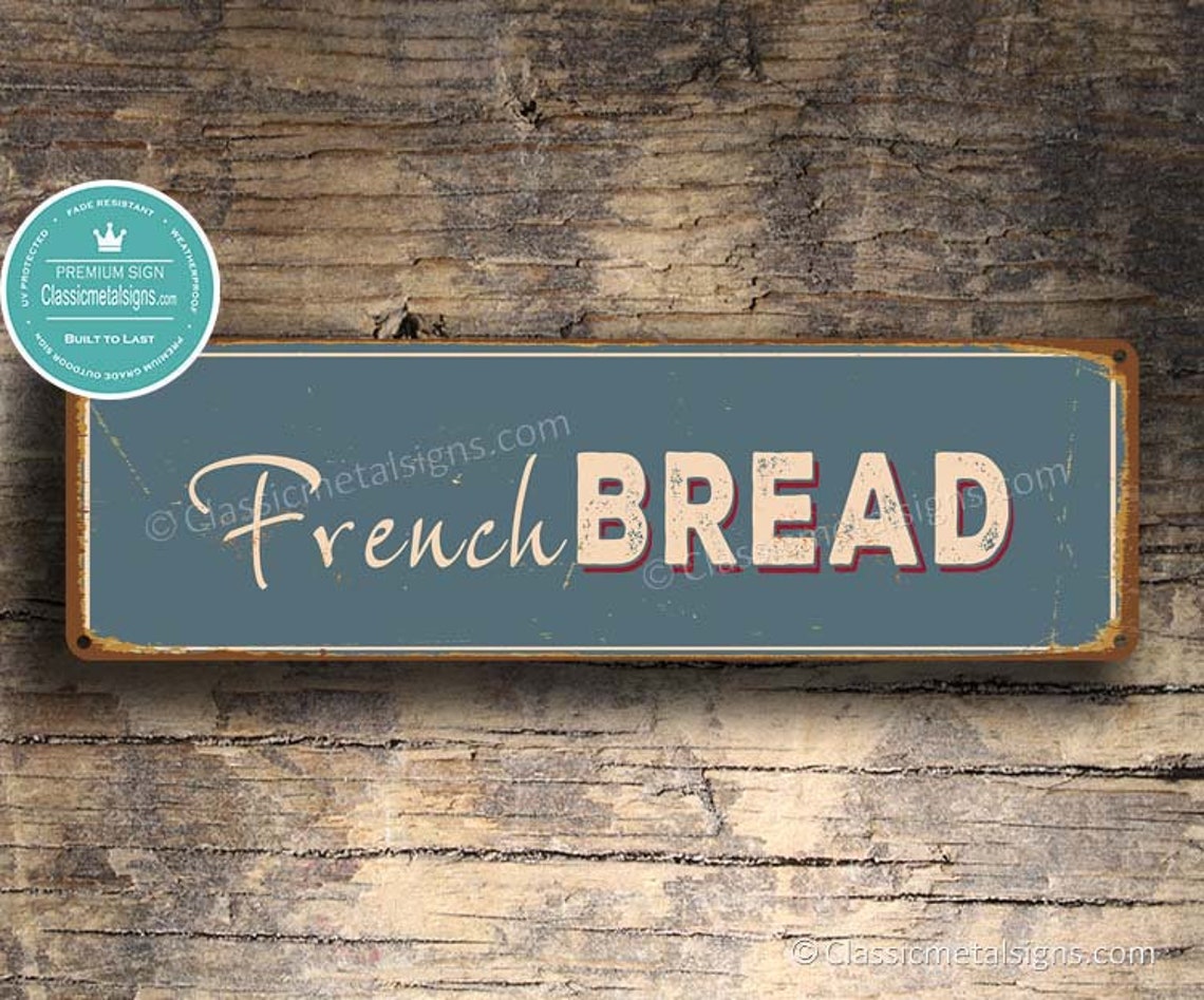 FRENCH BREAD SIGN French Bread Signs Vintage Style French | Etsy
