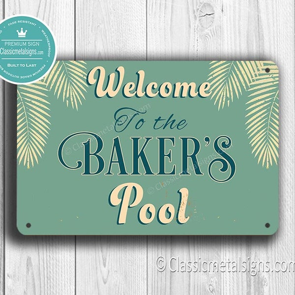 Swimming Pool Signs - Etsy