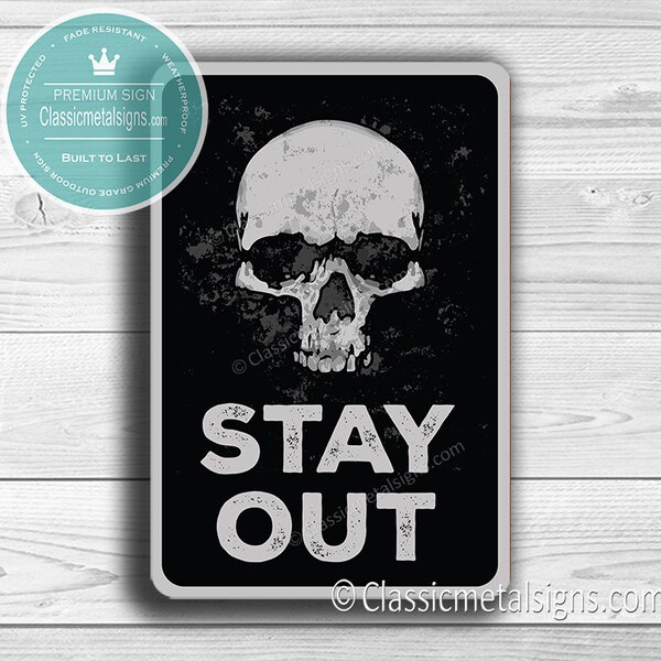 Keep Out Signs - Etsy