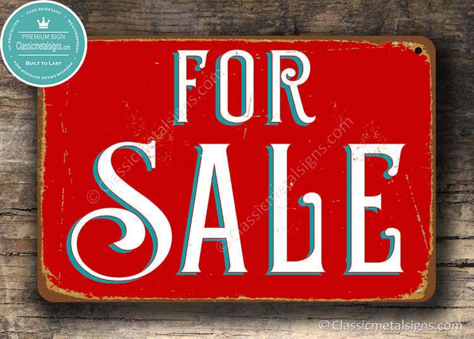 FOR SALE SIGN Sale Signs for Sale Vintage Style for Sale | Etsy