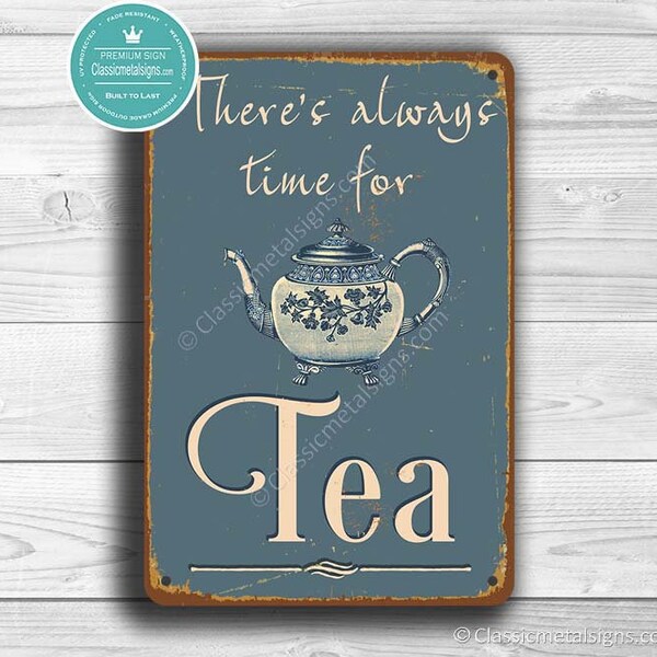 Tea Time Sign - Etsy