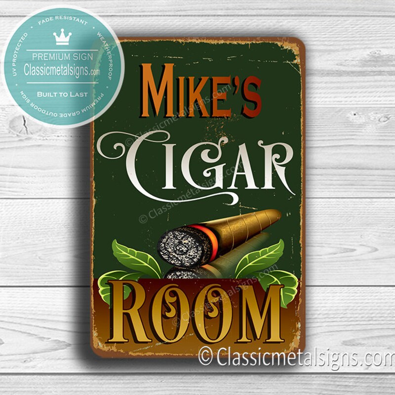 Cigar Room - Etsy