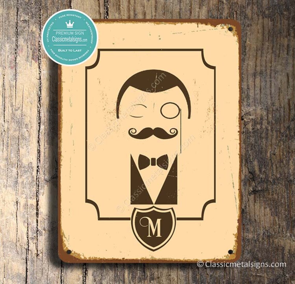 Vintage Style MENS TOILET SIGN Toilet Signs Mens Toilets | Etsy