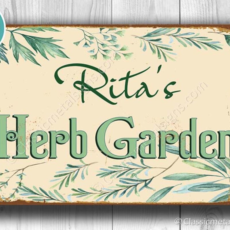 Herb Garden Signs - Etsy