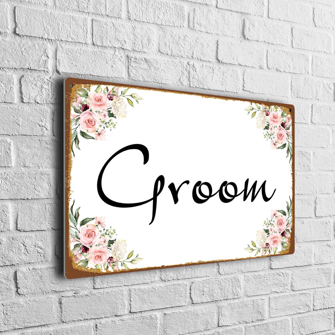 Groom Sign, Wedding Groom Sign, Custom Groom Sign, Wedding Sign ...