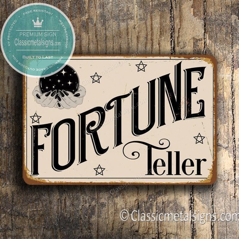 Fortune Teller Sign - Etsy