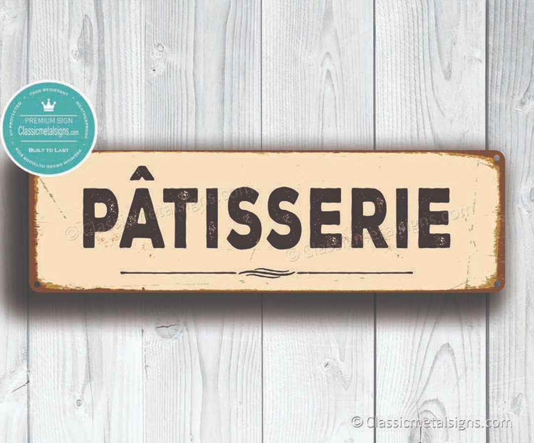 PATISSERIE SIGN, Patisserie Signs, Patisserie Decor, Bakery Sign ...