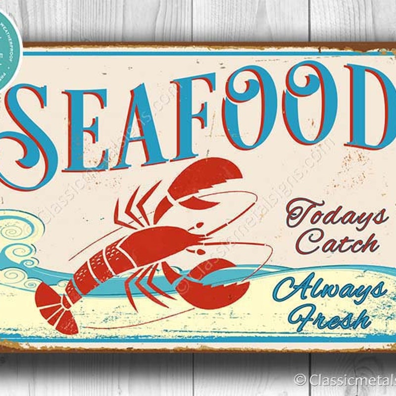 Seafood Decor - Etsy