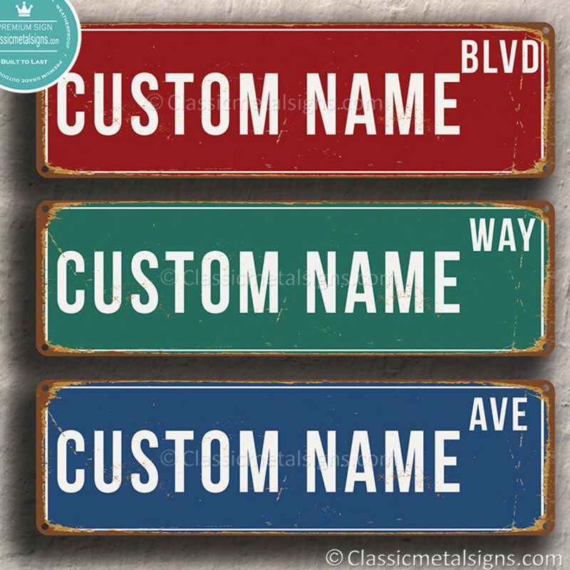 Road Signs - Etsy