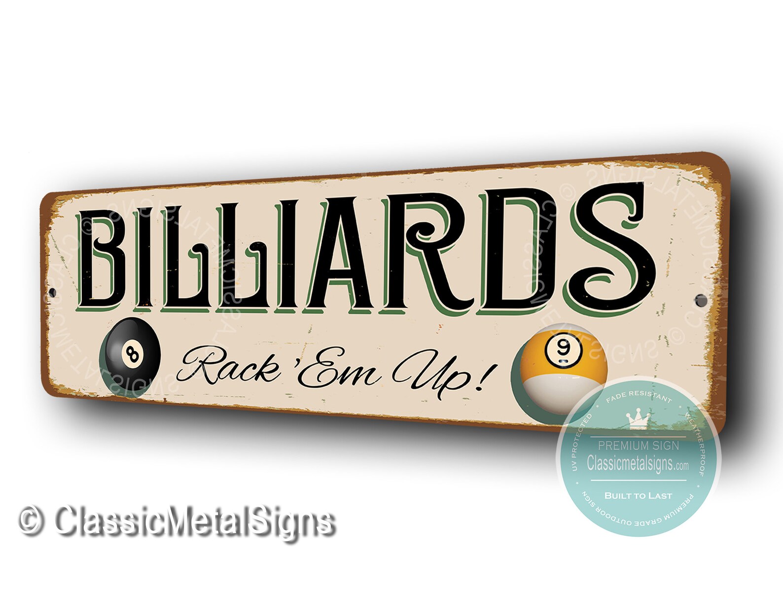 Billiards Sign Billiards Signs Billiards Decor Billiards Etsy