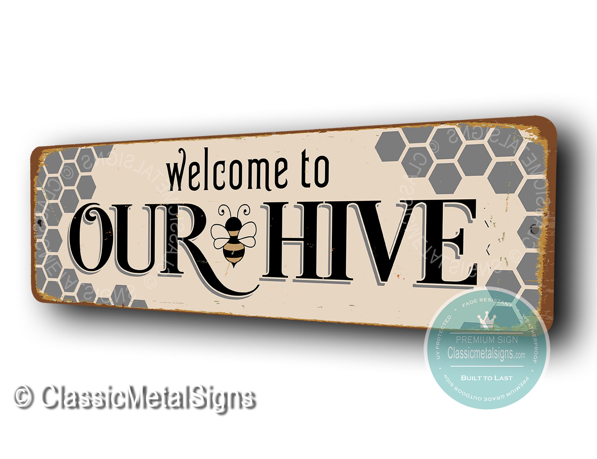 Welcome to Our Hive Sign Welcome Signs Our Hive Sign - Etsy