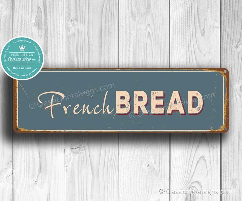 FRENCH BREAD SIGN French Bread Signs Vintage Style French | Etsy